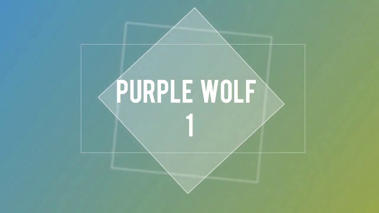 purple wolf 1 intro WELCOME