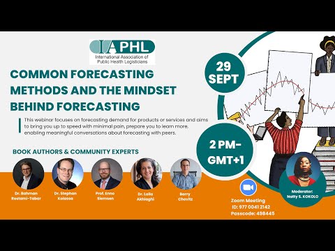 Common forecasting methods and the mindset behind forecasting.