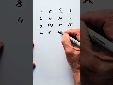 The 4 Numbers You Pick Will Always Equal 34.