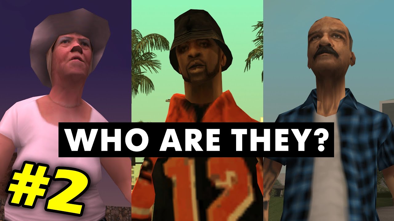 WHO REALLY are these NPCs from GTA San Andreas? (#2)