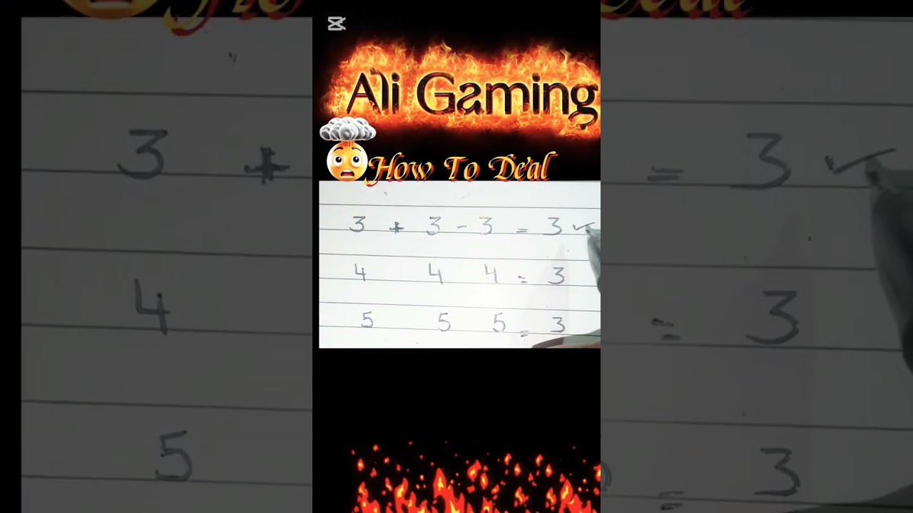 Mind-Blowing Math Puzzle Challenge | Brain Teasers, Logic Tricks & Fun Equations by Ali Gaming🤔🤔🤔