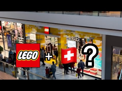 First @LEGO store in switzerland is now in Glattzentrum zurich. I was there with @BFBRICKSGerman