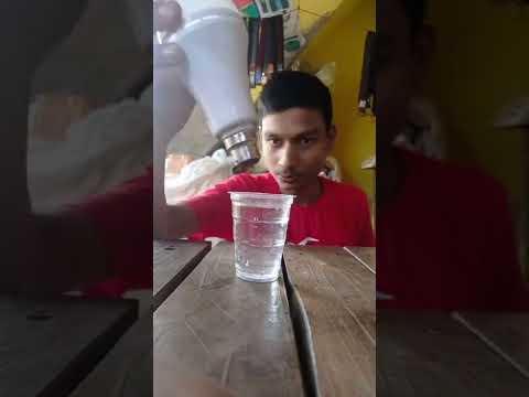 🔎🔭Simple Science Experiments | Glowing Bulb From Salt Water #shorts #viral #trending #experiment