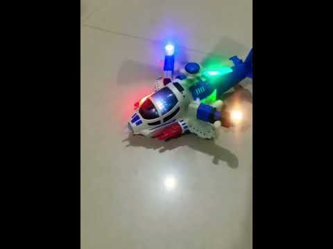 Transforming helicopter with lights and music - Playmaster toys