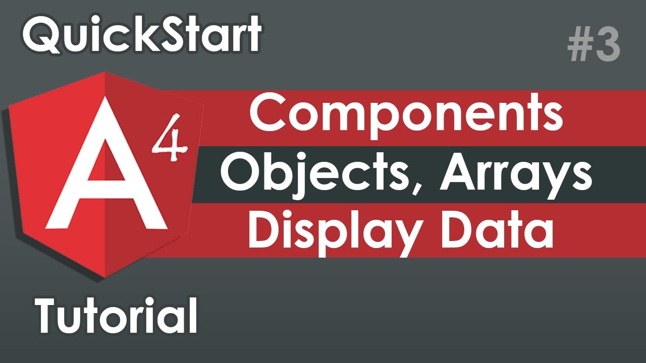 Angular 4 Components Properties, Arrays and Objects