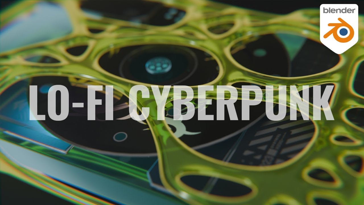 Blender Cyberpunk Modeling Tutorial – From Reference to Render