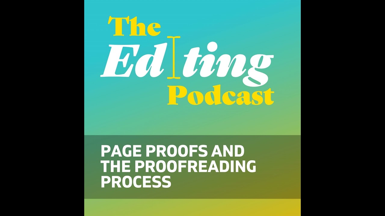 Page proofs and the proofreading process