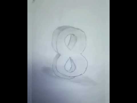 HOW TO DRAW 3D DRAWING. #ART #SKETCH #J. J ART AND CRAFTS..