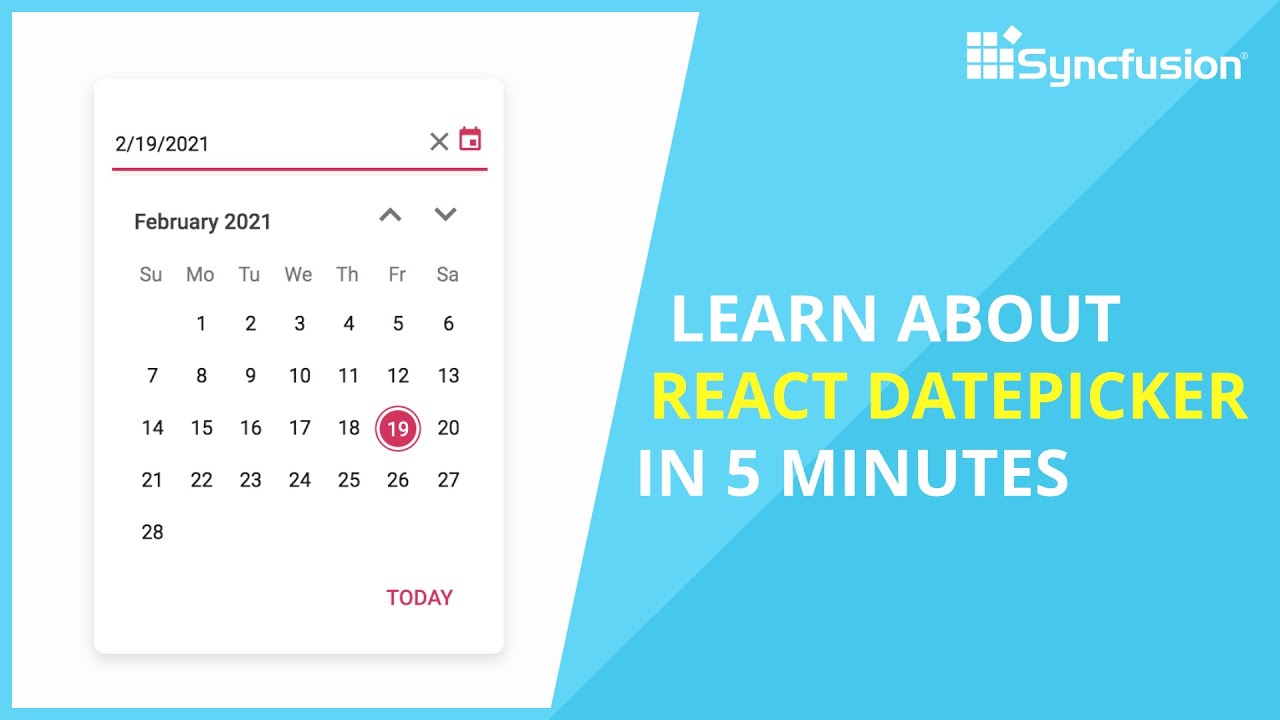 Learn About React DatePicker in 5 Minutes