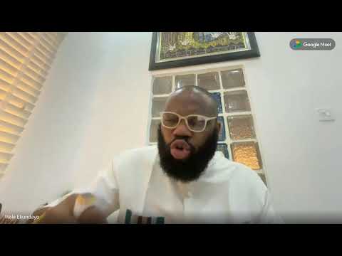 Wednesday Prayers with Iganmu Entrepreneurs