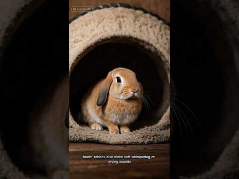 What sounds do rabbits make?