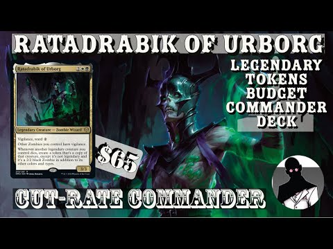 Cut-Rate Commander - Ratadrabik of Urborg | Legendary Tokens ...