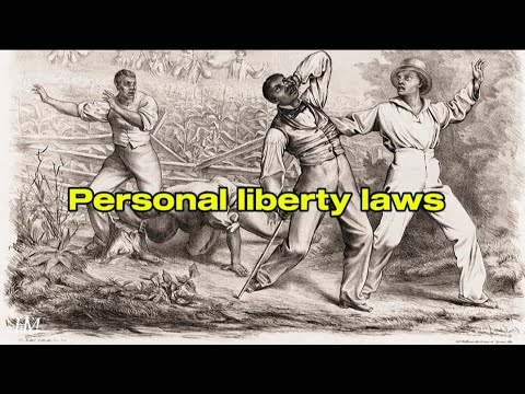 A Brief History of Personal Liberty Laws #historymadechannel [Slavery].