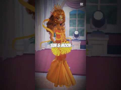 ☀️Sun & Moon🌑 in dress to impress #dresstoimpress #dti #roblox