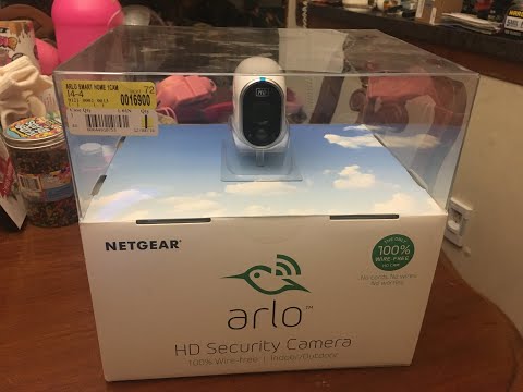 Walmart Clearance unboxing Arlo HD Security Camera System 720p VMS3130 Wire Free VMS3330W $25