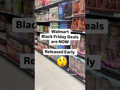 🤯Walmart released Black Friday Deals EARLY🤯 #holidaywithyoutube #blackfridaydeals #walmartdeals