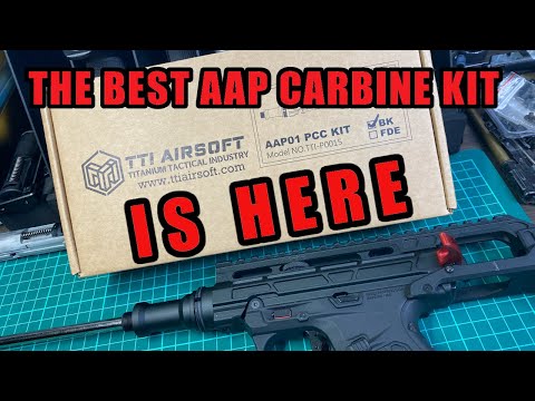 TTI Airsoft PCC Kit - The Best AAP01 Airsoft Carbine Conversion - Unboxing and Overview