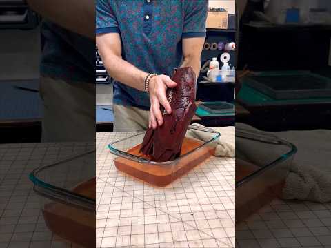 NFL Player's Custom Leather Craft π π₯ #pov #asmr #art #leatherwork #leathercraft #artist #diy