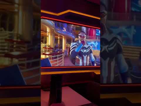 Tour of the Marvel Restaurant on the Disney Wish Cruise Ship @disneycruiseline #disneywish