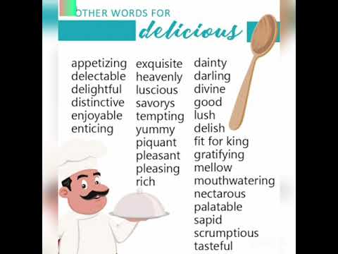 Other Words for 'Delicious ' | English Factory | Aamya Sachdeva