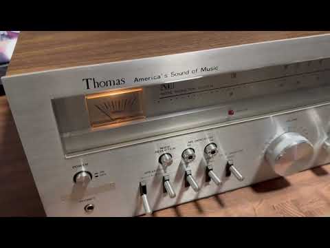 Thomas Model 2012 AM/FM Vintage Stereo Receiver with NR | Reverb