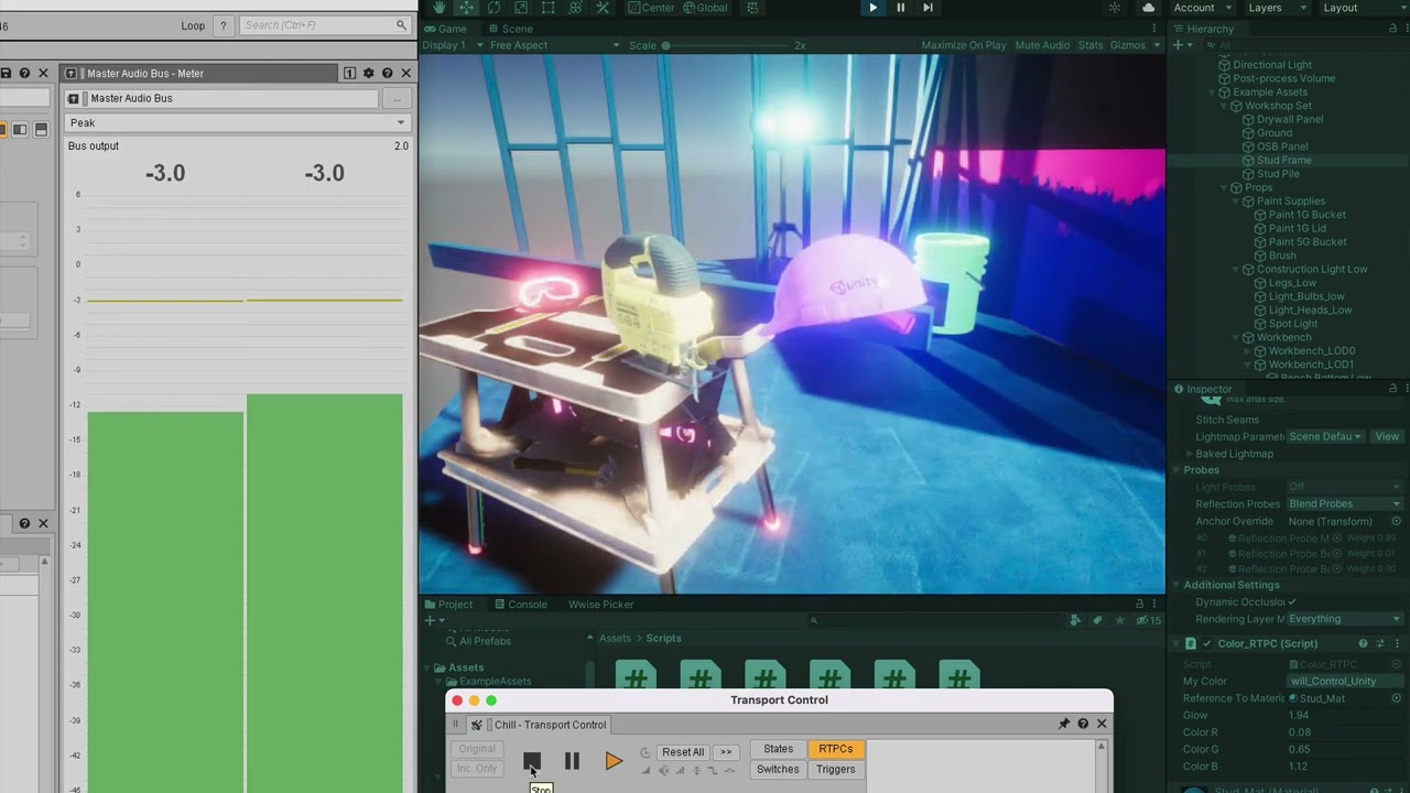 Wwise + Unity | Audio Reactive