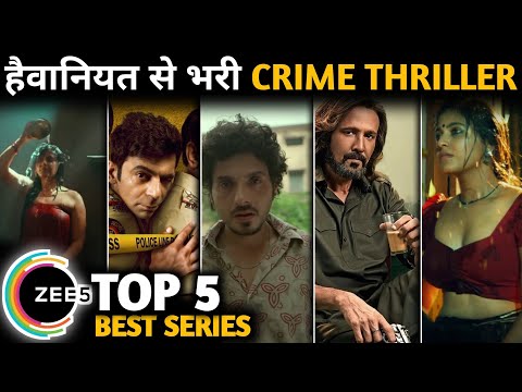 TOP 5 Best Suspense Crime Thriller Web Series on Zee 5 ( Hindi ) Part 2 #zee5