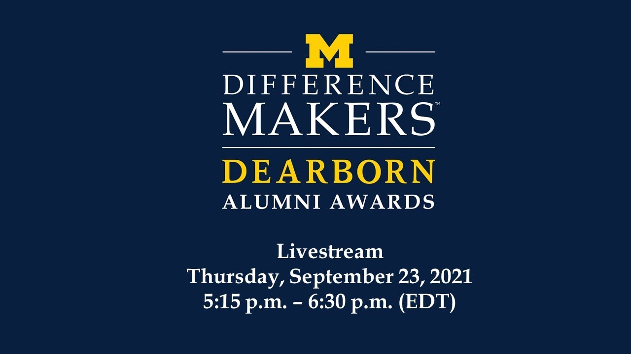 2021 Alumni Difference Makers Awards Ceremony