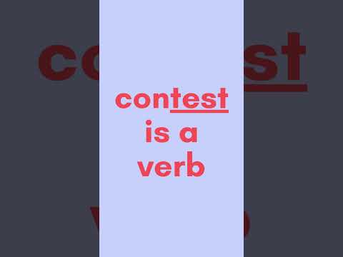 Syllable Stress - American English Listening and Pronunciation Practice 3 - Listen & Repeat #shorts