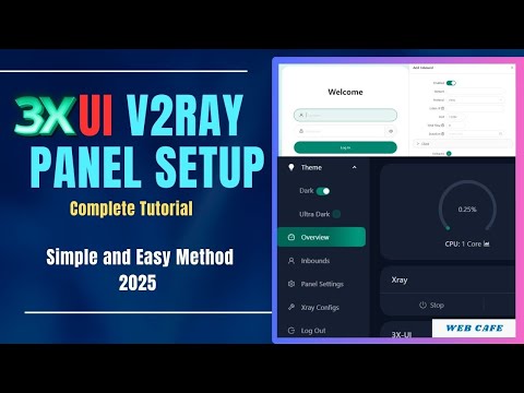 3XUi Panel Setup Complete Guide 2025 β | V2ray Panel Setup Simple Method
