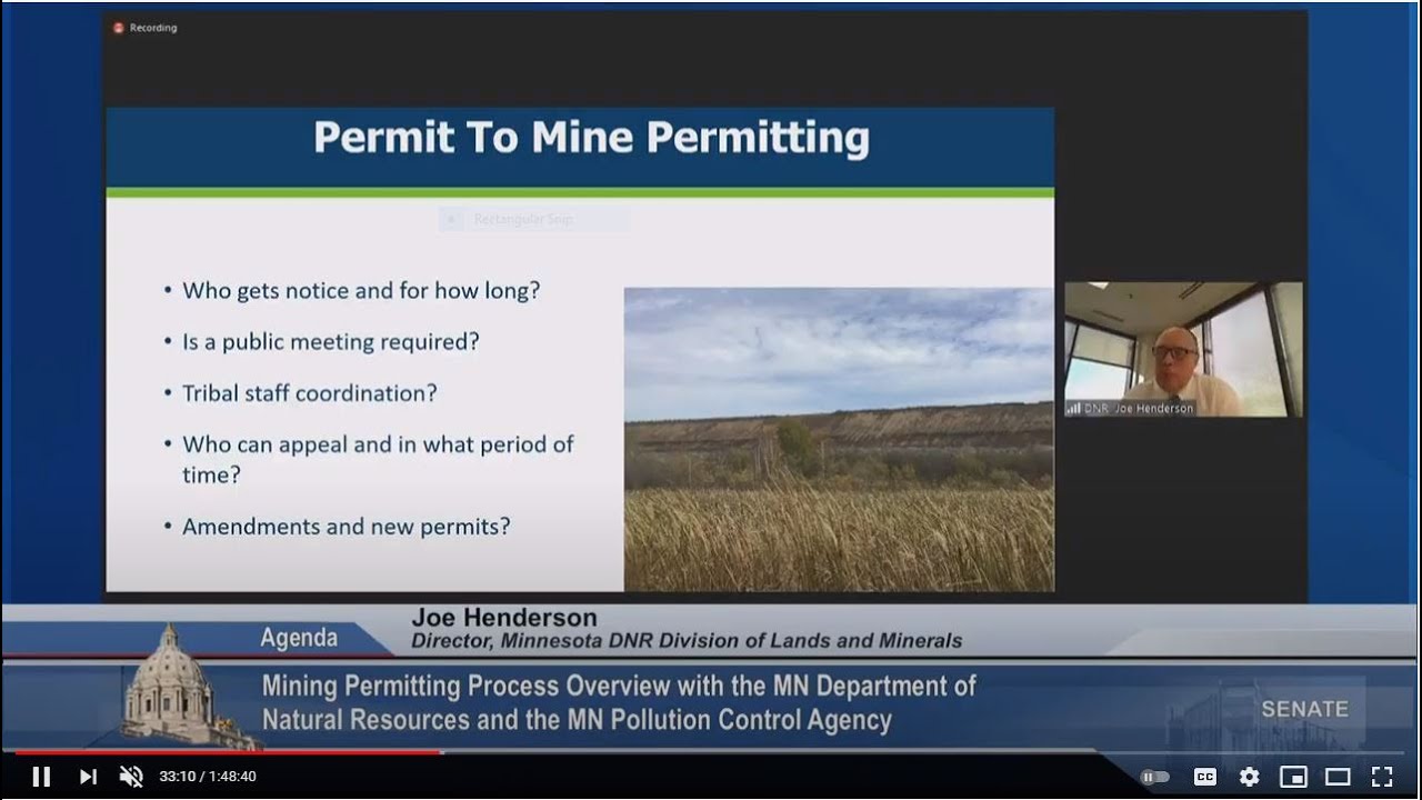 Mining Permitting Process