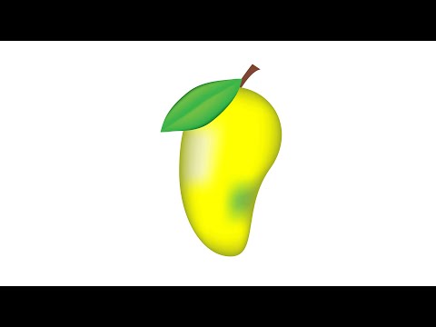 how to illustrate mango in adobe illustrator