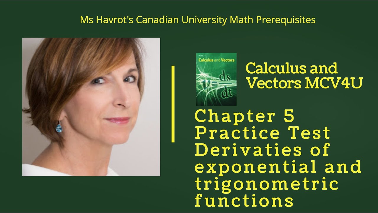 Calculus chapter 5 Practice Test