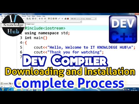 Dev C++ Compiler Downloading and Installation Process |C++ Compiler| Dev Compiler| C++ Programming