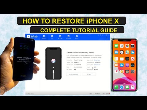 How to Restore iPhone X with 3uTools| How to Flash All iPhones to Latest iOS using 3uTools| #iphonex