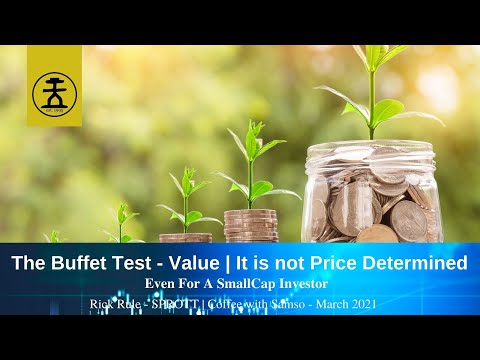 Buy SmallCap Stocks like Warren Buffet - Apply the Buffet Test - Invest Smart Series - Pt 2
