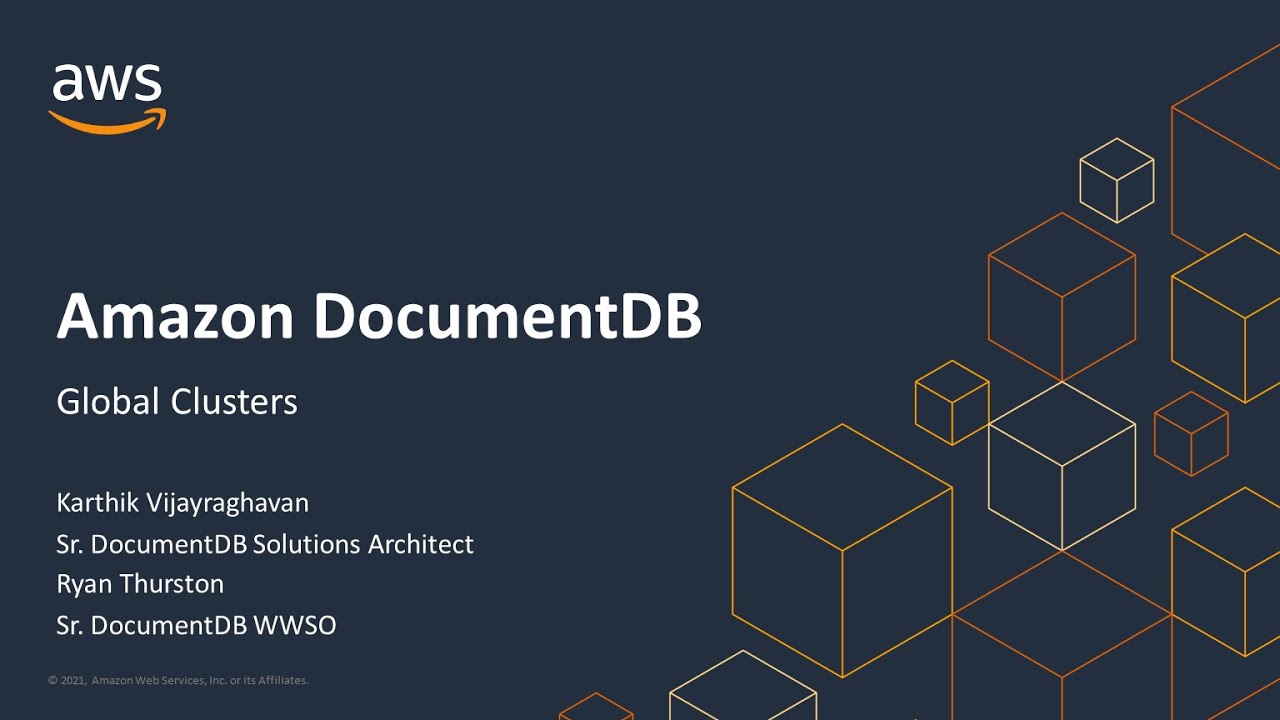 A Technical Introduction to Amazon DocumentDB Global Clusters and Cross Region Replication