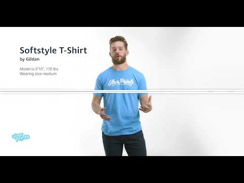 Softstyle T-Shirt by Gildan - Review Clip | Custom Printed at UberPrints