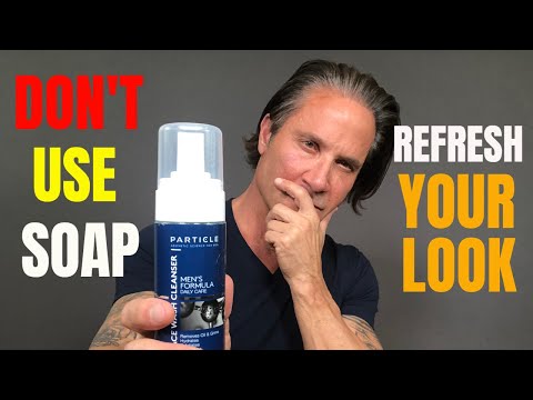 THE BEST MEN'S SKIN CARE ROUTINE! ( PARTICLE FOR MEN FACE WASH REVIEW ) How To Have Great Skin!