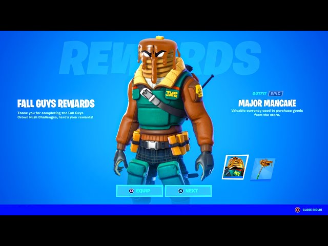 How to get Major Mancake skin in Fortnite for free