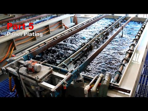 Part 5 - Panel Plating / PCBWay PCB Manufacturing Process