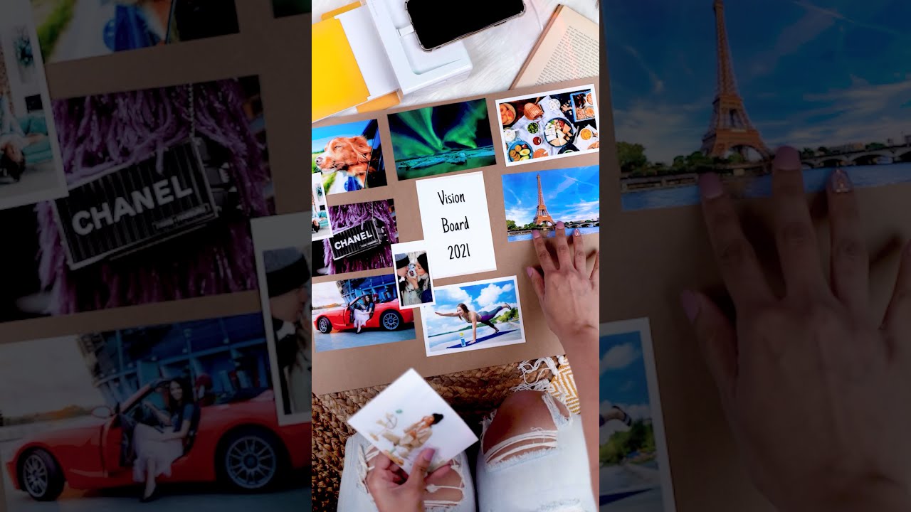 DIY Vision Board With Kodak Dock Plus Printer