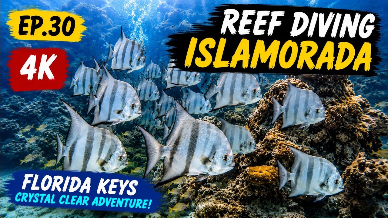 Reef Diving Islamorada Florida (Ep.30) 4k