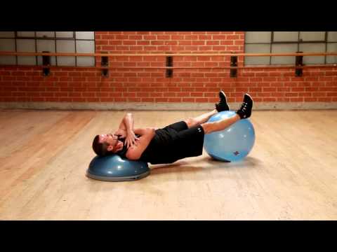 Virtual Fitness: How To Do A BOSU Hamstring Curl On Ball – Irene ...