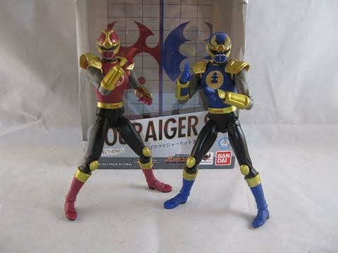 S.H.Figuarts Gouraiger Set Review (Ninpu Sentai Hurricaneger ...