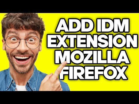 How To Add IDM Extension To Mozilla Firefox (2023)