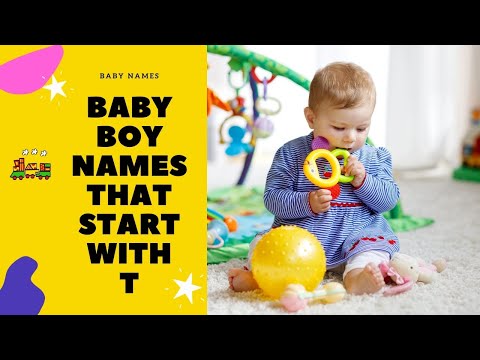 Baby Boy Names start with T | Names Letter From T