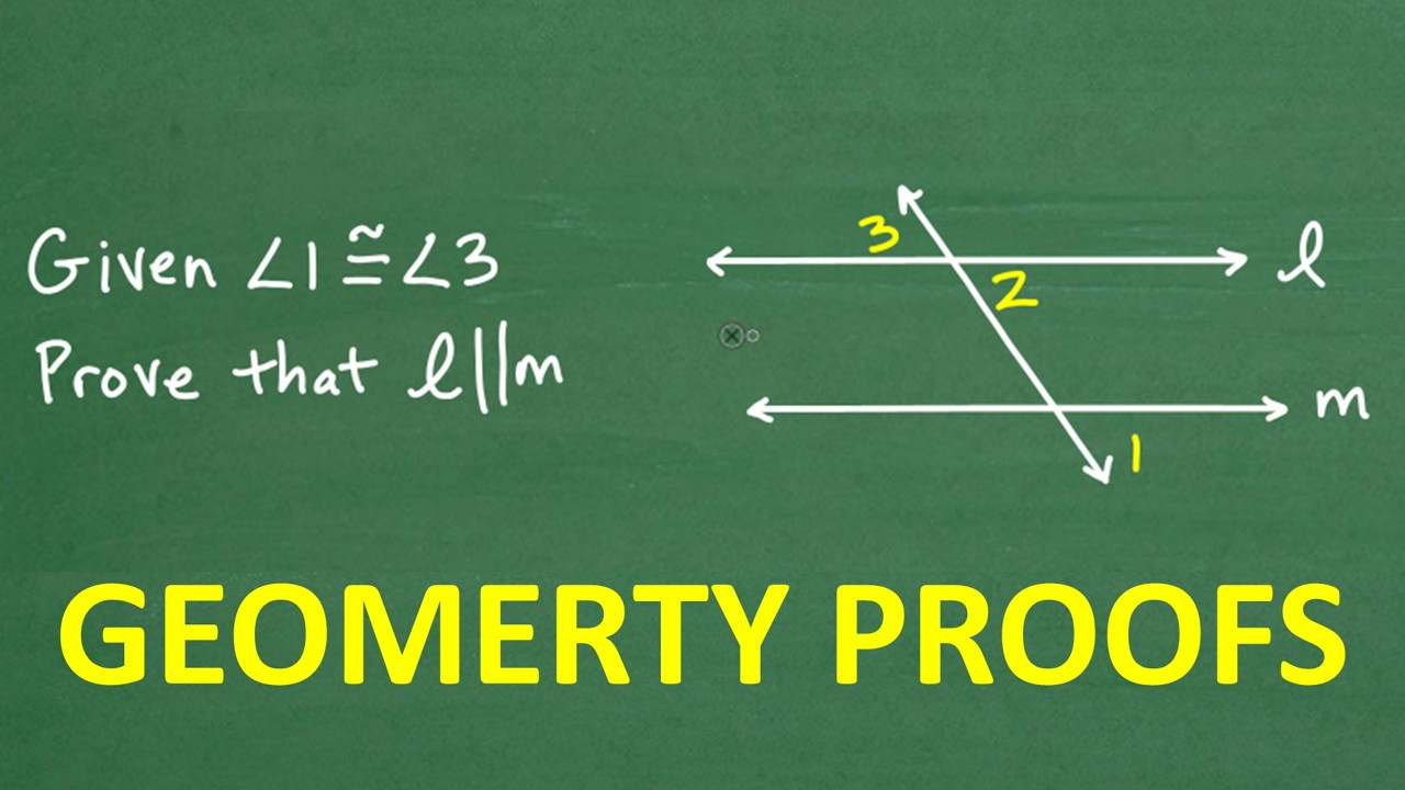 Geometry Proofs Made Easy: Proving Parallel Lines Step-by-Step