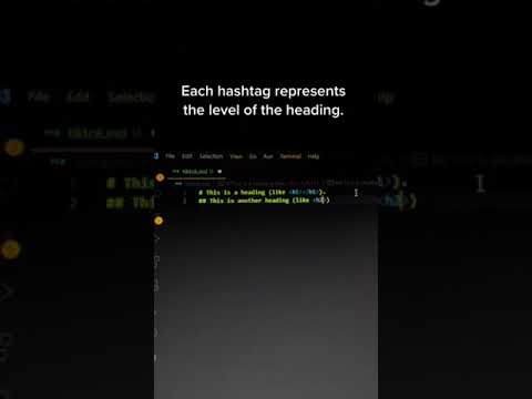 Markdown (.md) Explained in 30 Seconds