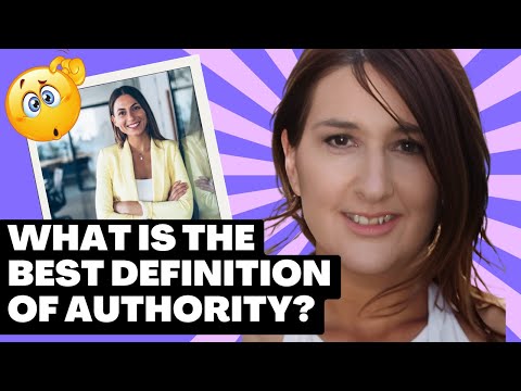 What Is The Best Definition of Authority?